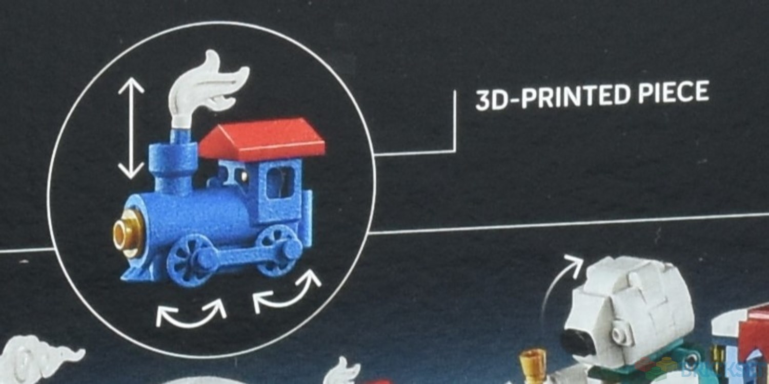 LEGO Icons 10361 - Part 1 - 3D printed blue train review | Brickset